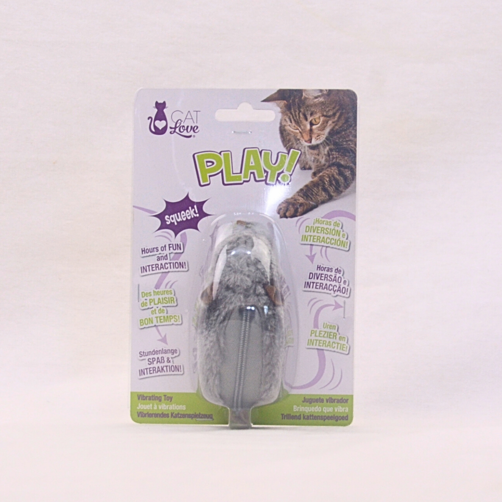 Jual CATIT Mainan Kucing Cat Love Play Vibrating Mouse 11cm | Shopee ...