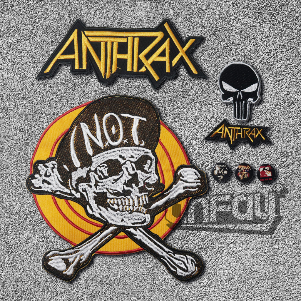Jual Paket Patch Bordir Gambar Antrax / Ekstra Emblem Kecil Aksesoris ...