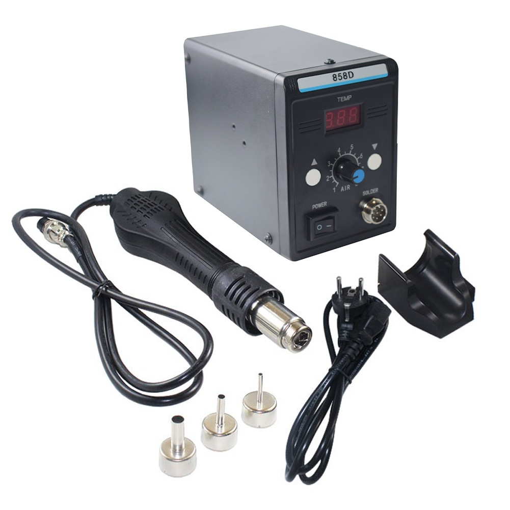 Jual (COD)Hot Air Solder Blower 858D Phone Repair Digital Display ...