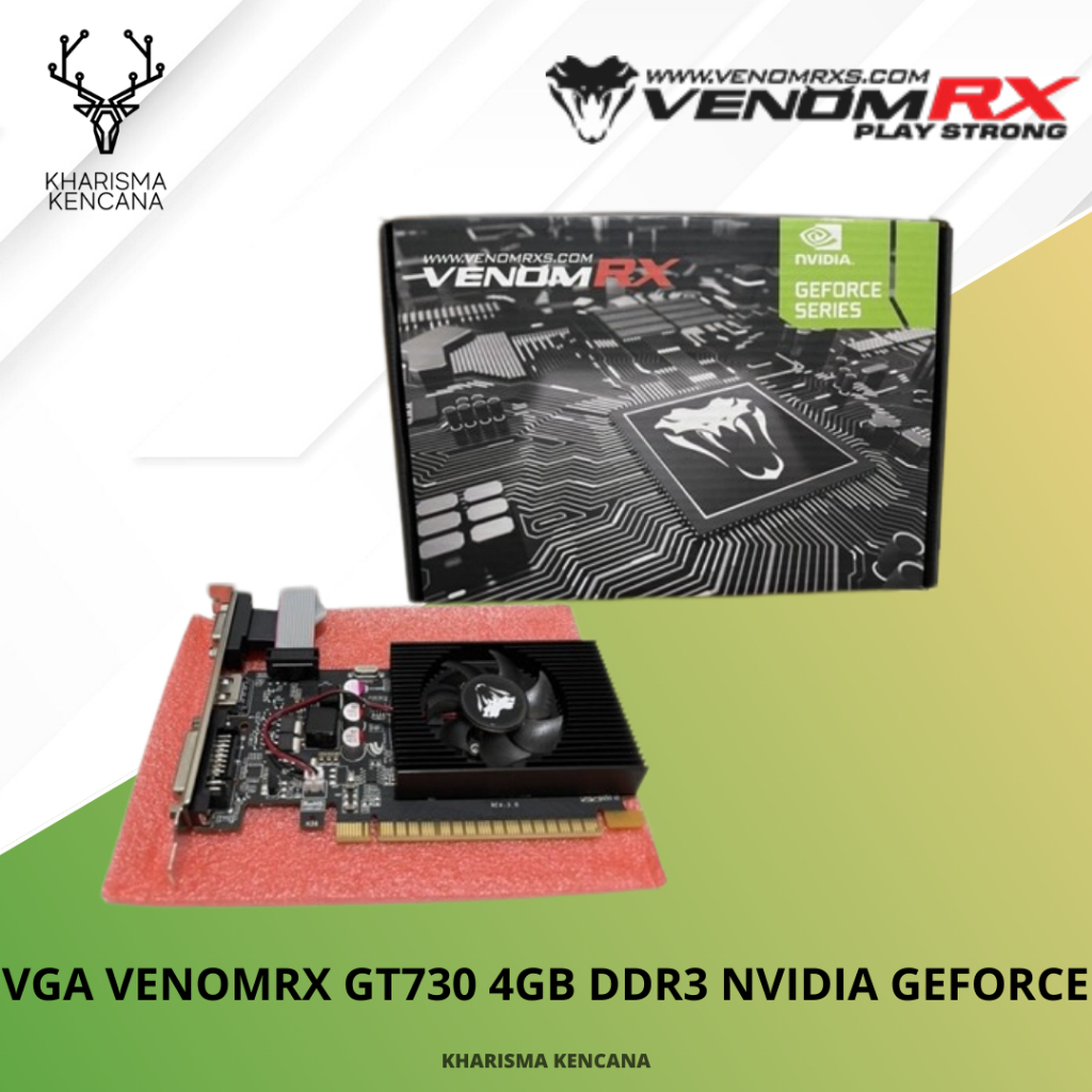 Jual VGA VENOMRX GT730 4GB DDR3 NVIDIA GEFORCE | Shopee Indonesia