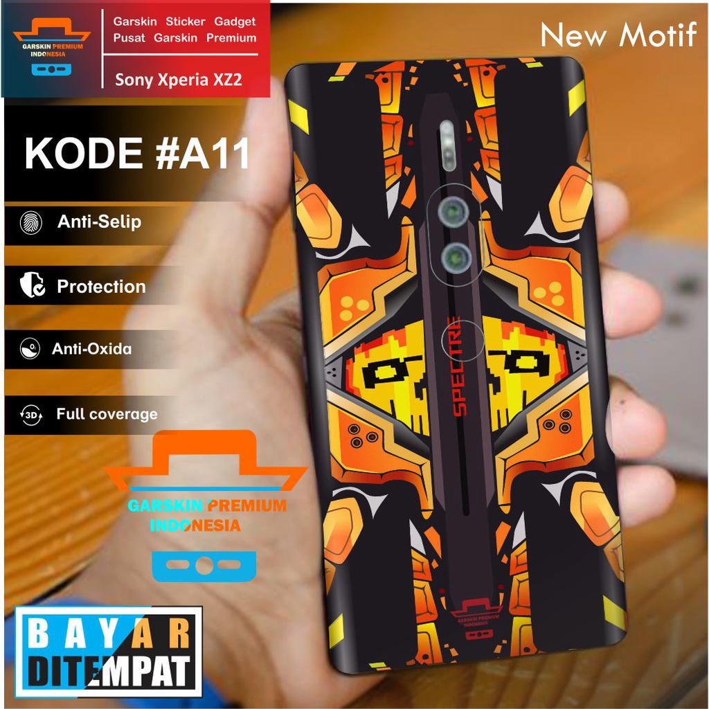 Jual *(NEW)* COD Garskin Sticker Sony Xperia XZ2 New Motif Keren 1115 ...