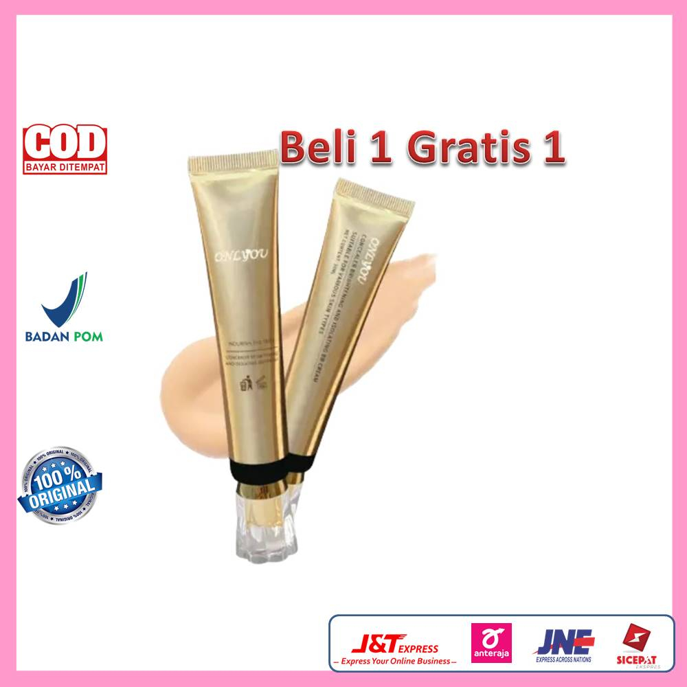 Jual Onlyou Foundation Beli 1 Gratis 1 Original Waterproof | Shopee ...