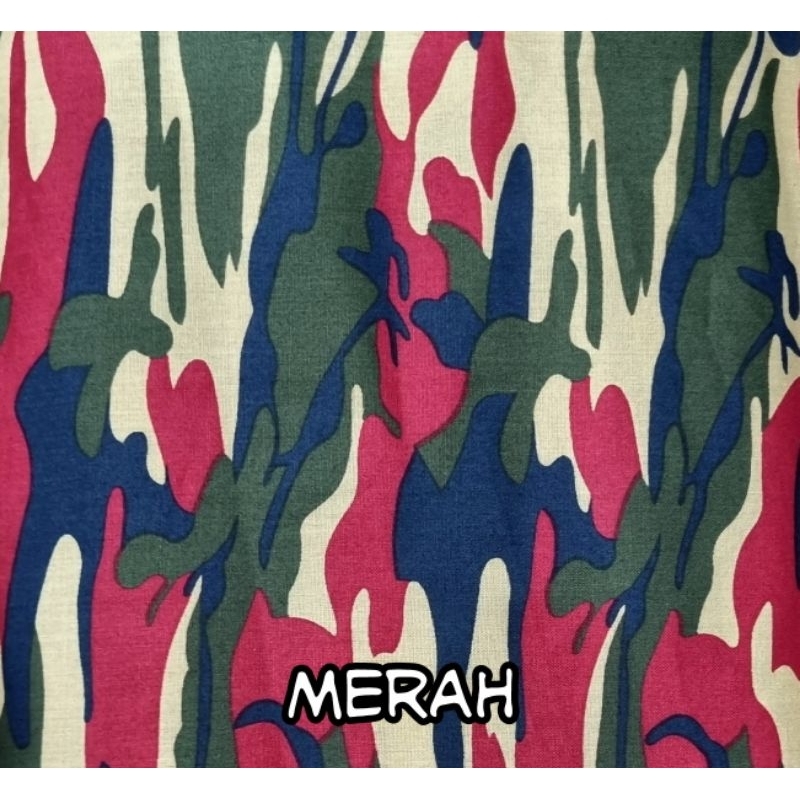 Jual Kain Katun Lebar 150 cm Motif Doreng (Harga per 0,5m) | Shopee ...