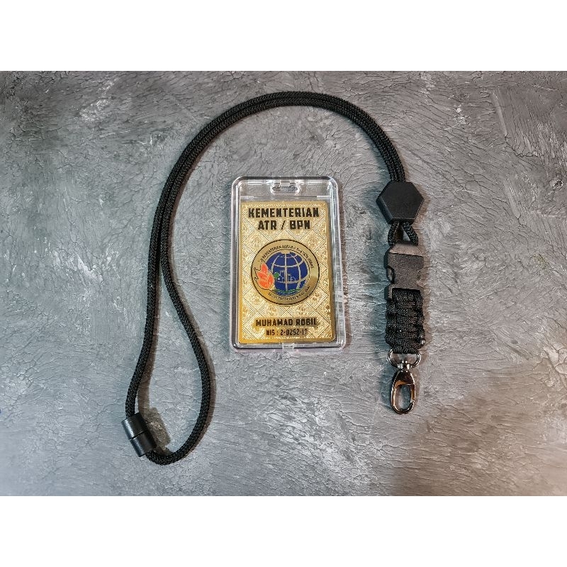 Jual plat lencana id card custom BPN | Shopee Indonesia
