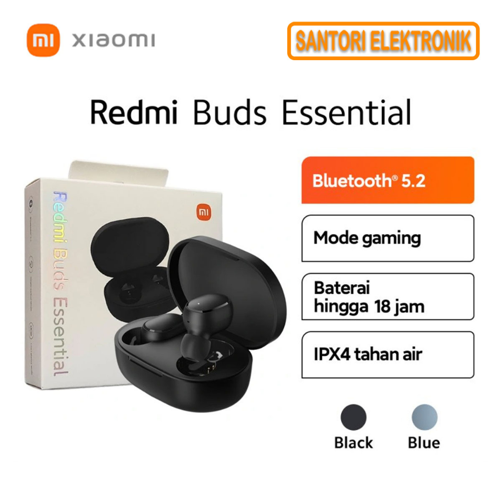 Jual REDMI BUDS ESSENTIAL XIAOMI TWS EARPHONE GARANSI RESMI | Shopee ...
