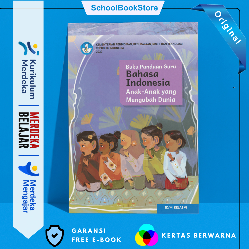 Jual Buku Siswa Bahasa Indonesia SD Kelas 6 VI Kurikulum Merdeka Belajar / Buku Paket Mata ...