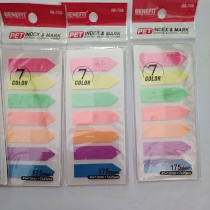 Jual STICKY NOTE INDEX & MARK / STICKY NOTE INDEX & MARK 7 Warna (Mark ...