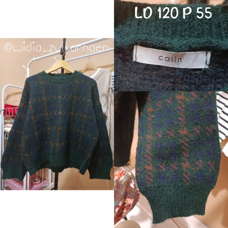 Jual sweater motif hs lengan balon | Shopee Indonesia