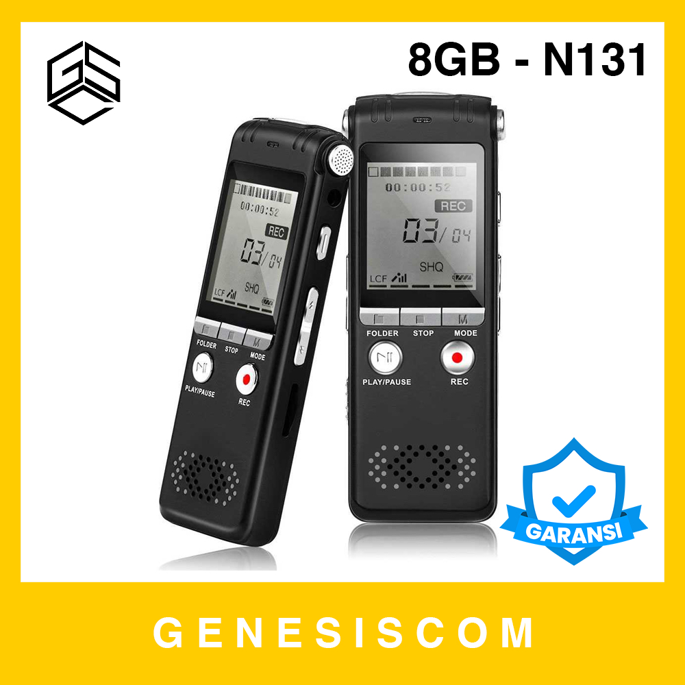 Jual Voice Recorder N131 8GB Digital HD Microphone Perekam Suara ...