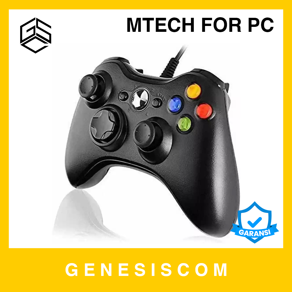 Jual Gamepad Stick MTECH FOR PC Kabel Wired USB Xbox Laptop Joystick Controller Joy Stick Game ...
