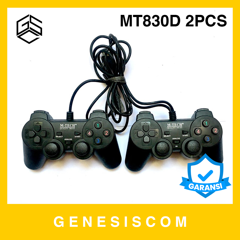 Jual Gamepad Stick MTECH MT830D Double 2Pc Getar USB Joystick Joy Stick ...