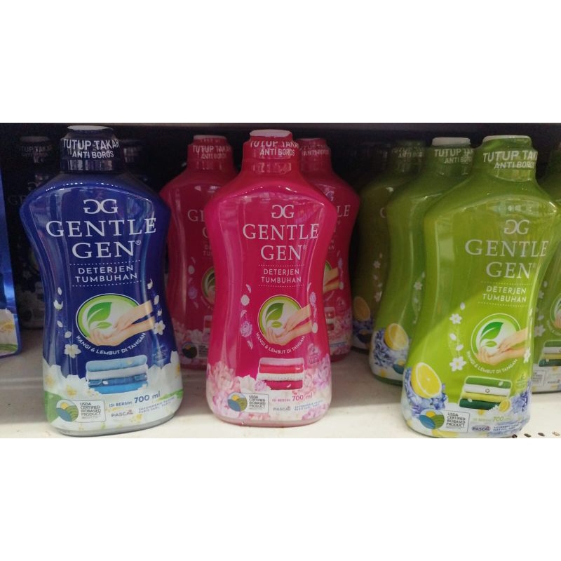 Jual [Live] Detergen Tumbuhan Gentle Gent 700 ml | Shopee Indonesia