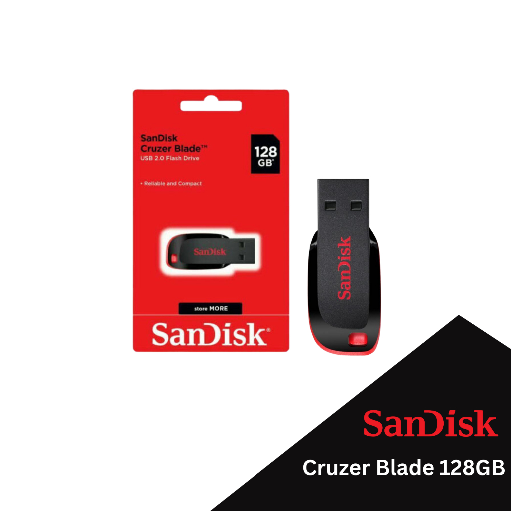 Jual Flash Disk Sandisk Cruzer Blade 128GB - CZ50 | Shopee Indonesia