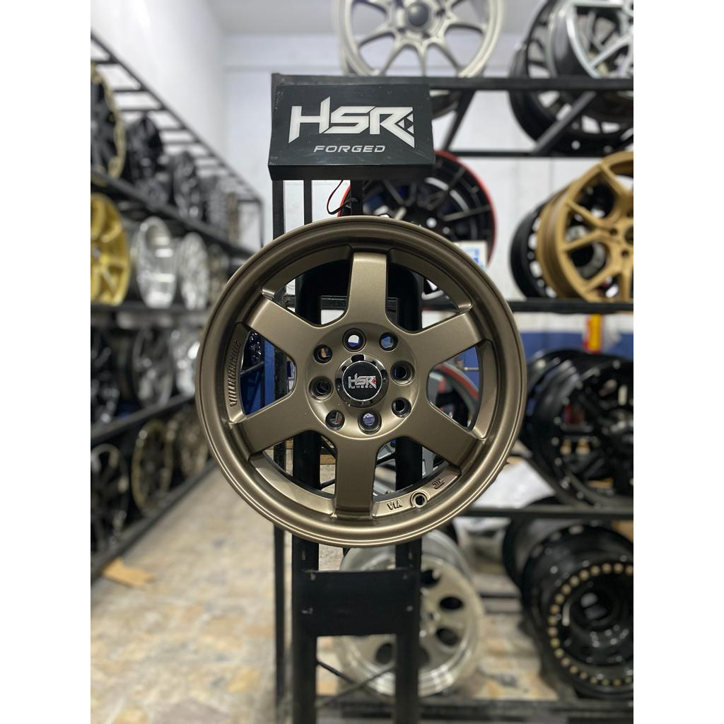Jual Velg racing hsr tokyo r14 buat mobil brio, kijang, calya, karimun, wuling air ev, picanto ...