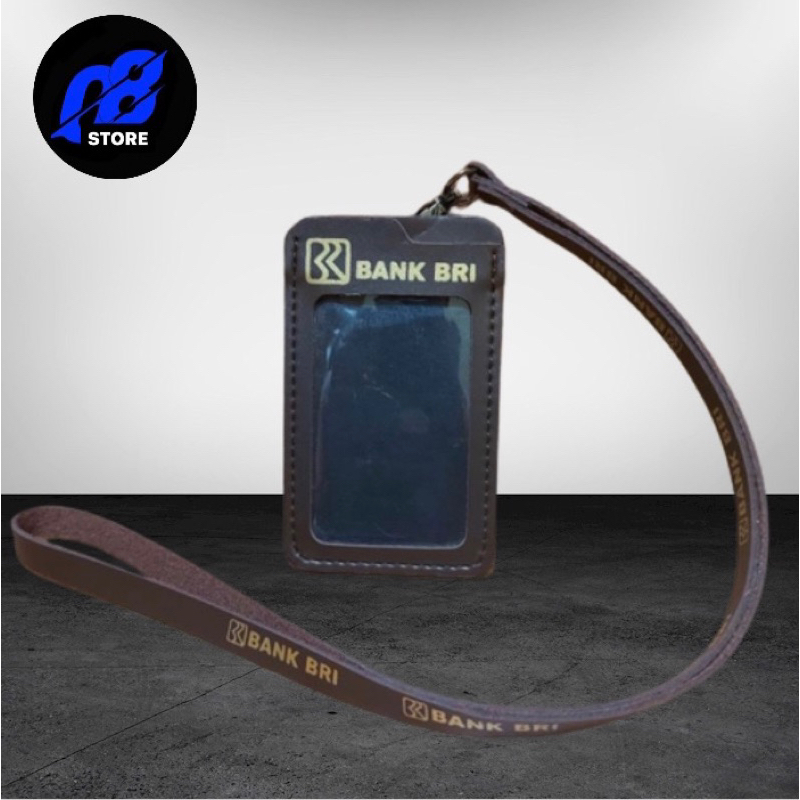 Jual TEMPAT ID CARD KULIT BANK BRI ID CARD KULIT HOLDER BANK BRI ...