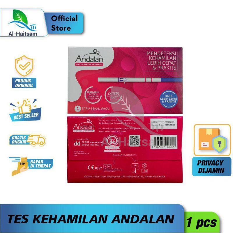 Jual Test pack Andalan Alat Tes Kehamilan Andalan Pregnancy Test Kit ...