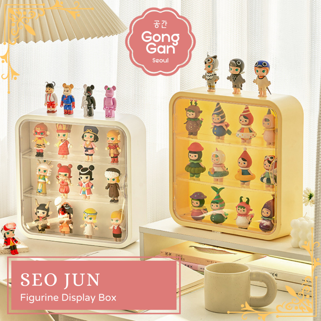 Jual 【GONG GAN】SEO JUN Box Organizer Mini Figure Simple Tampilan Mainan ...