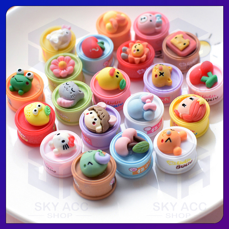 Jual Miniatur Kaleng Figur | Resin Lollipop Gid | Flower Med Series ...
