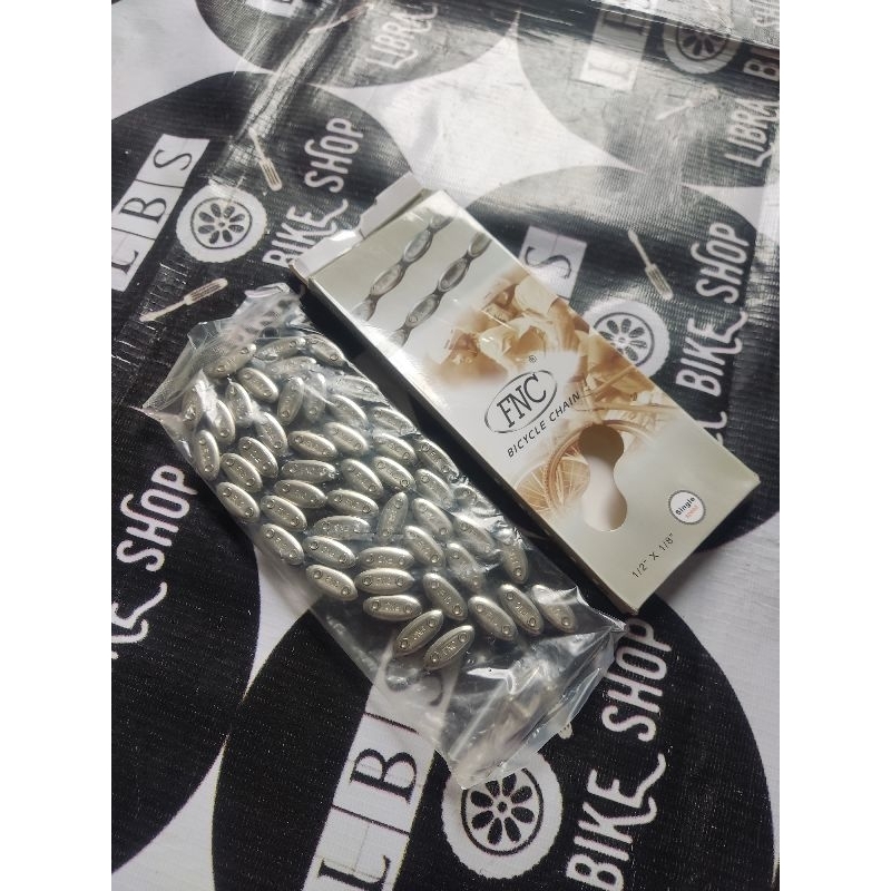 Jual CHAIN RANTAI FNC OVAL LC NX-01 NX01 100L FIXIE BMX SINGLE SPEED ...