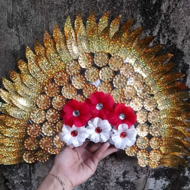 Jual mahkota Bali / mahkota tari /sunting adat / suntiang / bando adat ...