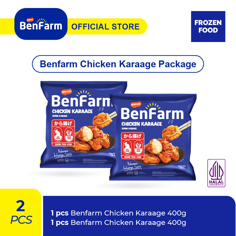 Jual Benfarm Chicken Karaage Package | Shopee Indonesia