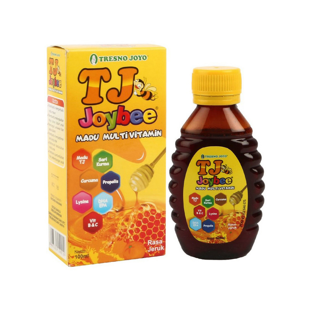 Jual TJ JOYBEE Madu Multivitamin Rasa Jeruk 100mL | Shopee Indonesia
