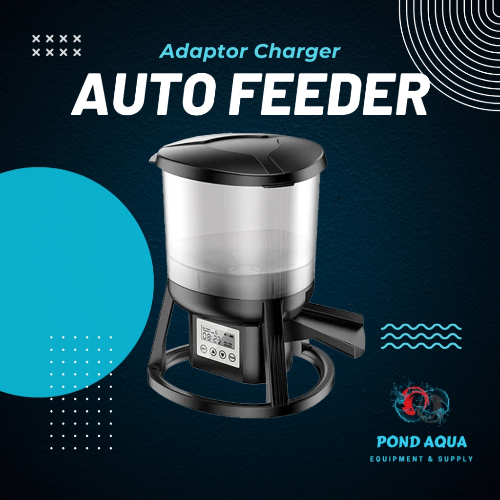 Jual Autofeeder Kolam Ikan Koi Sunsun 6Kg Auto Feeder Automatic Pond ...