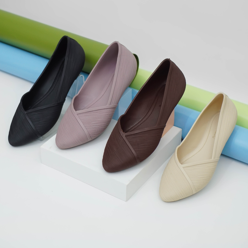 Jual PORTO LADY XEM - Sepatu Flatshoes Wanita Terbaru Anti Slip Model ...