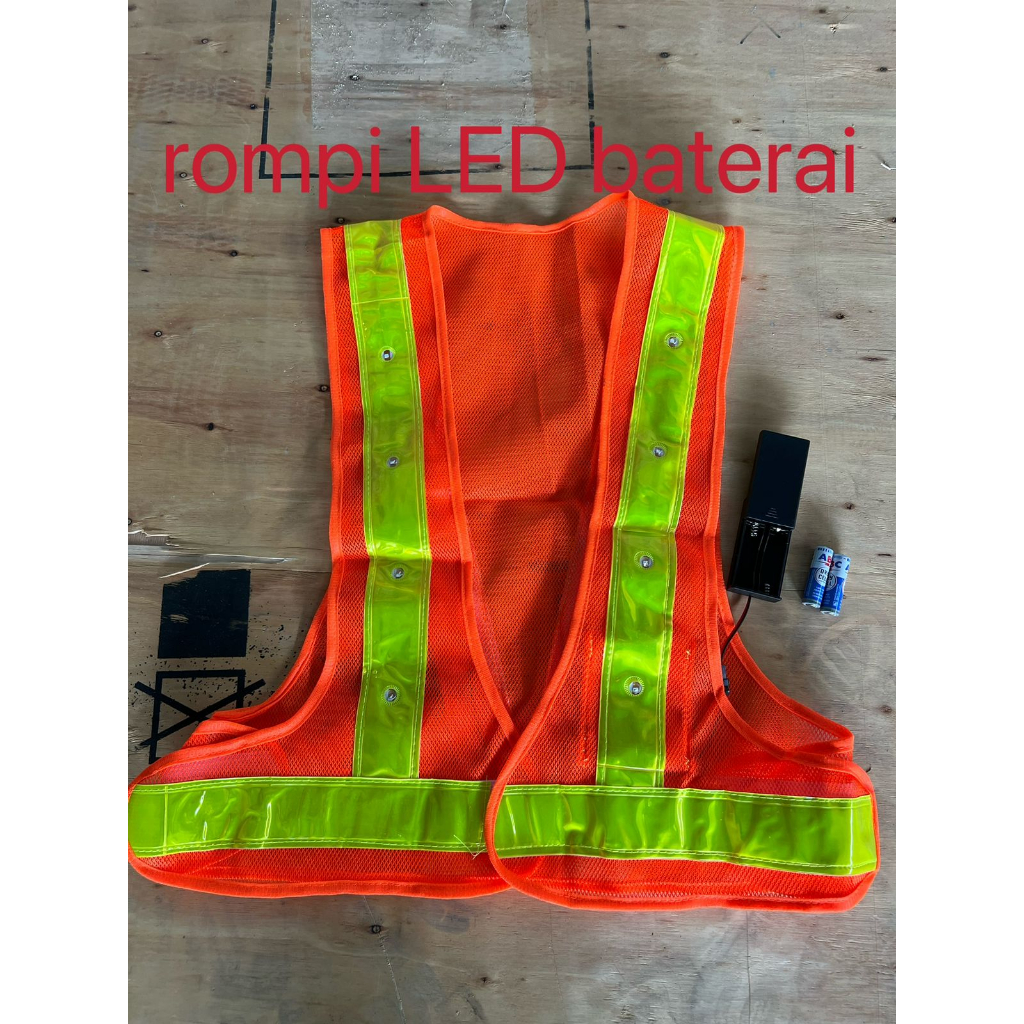 Jual Rompi Jaring V LED batrai | Shopee Indonesia