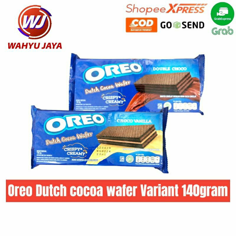 Jual Oreo dutch cocoa wafer 140gram | Shopee Indonesia