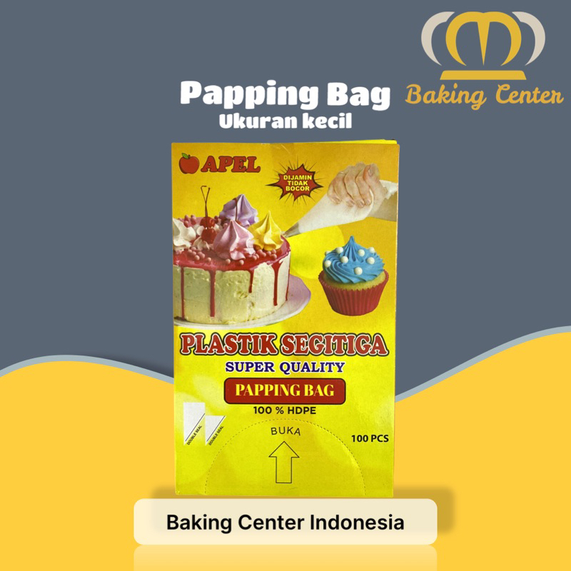 Jual Papping Bag Plastik Segitiga Ukuran Kecil isi 100pcs | Shopee ...