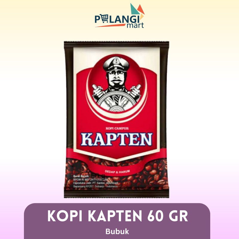 Jual KOPI KAPTEN 60 GR | Shopee Indonesia