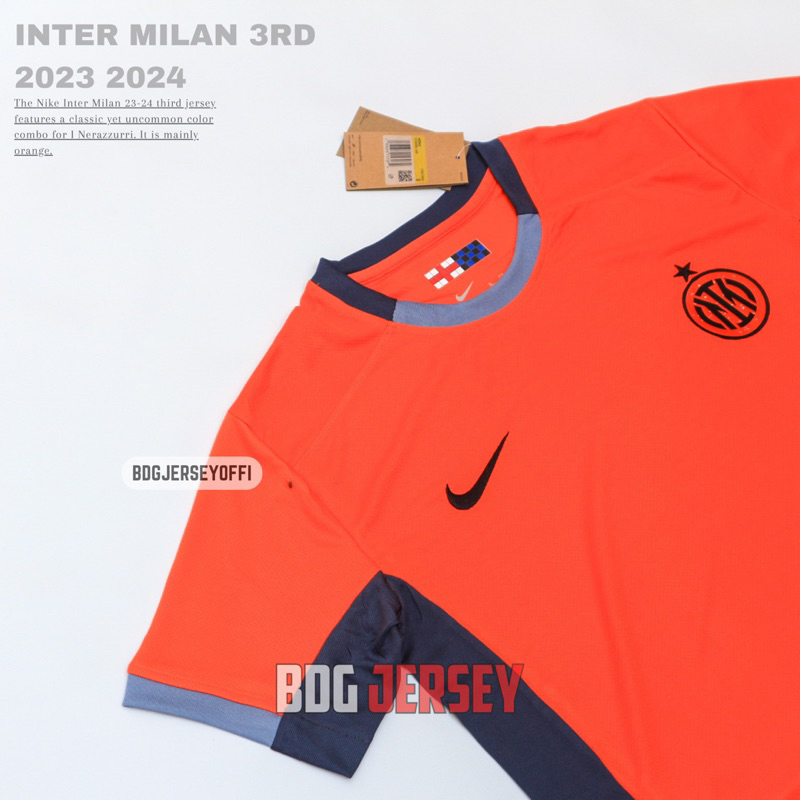 Jual JERSEY INTER 3RD OFFICIAL 2023 2024 GRADE ORI TOP QUALITY | Shopee Indonesia