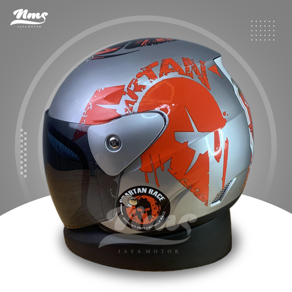 Jual HELM EVOLUTION NMS HALF FACE | MOTIF UNIK 1 | Shopee Indonesia