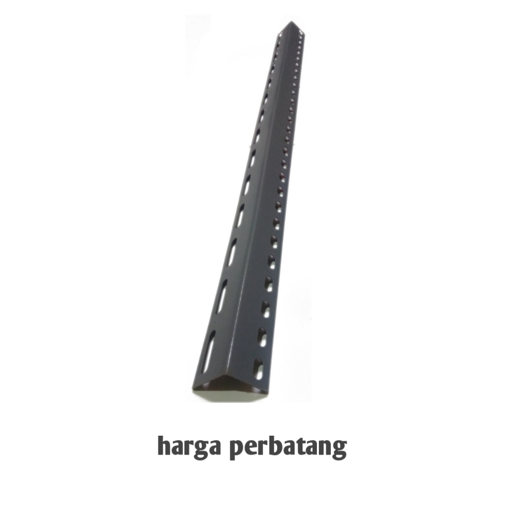 Jual BESI SIKU LUBANG PANJANG 2 METER BUAT RAK SERBAGUNA TEBAL 1MM ...