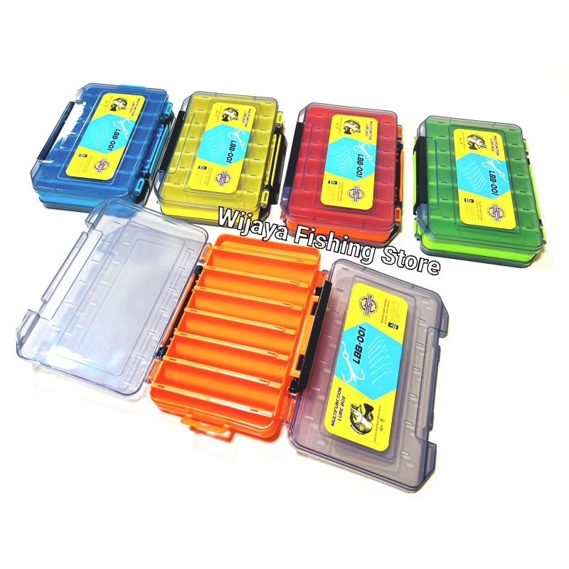 Jual Kotak Box Tempat Pancing Bolak Balik 19 cm x 12 cm | Shopee Indonesia
