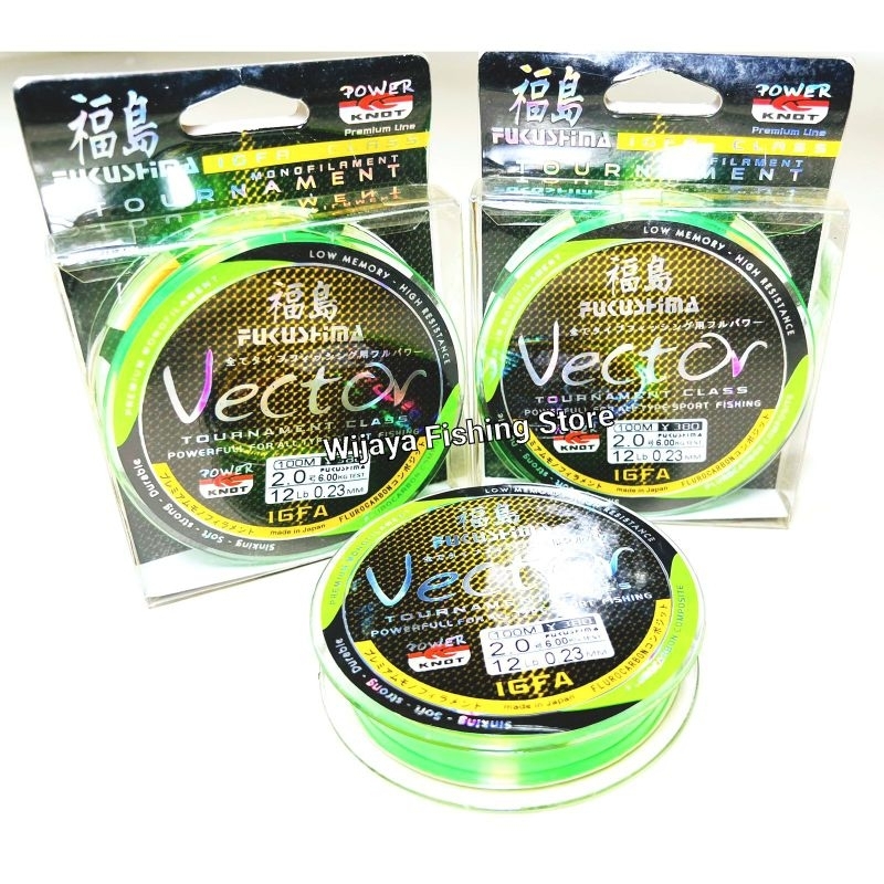 Jual Senar Pancing Fukushima Vector 100 meter | Shopee Indonesia