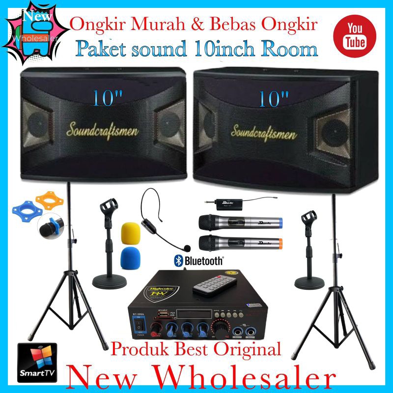 Jual paket Sound karaoke Villa room Ruangan 10inch soundcraftmen ...