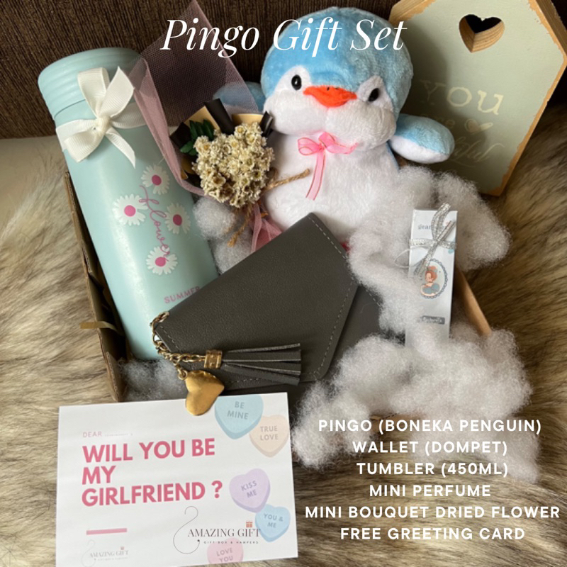 Jual Pingo Birthday Hampers (Blue) / Graduation Gift Box / Kado Ulang ...