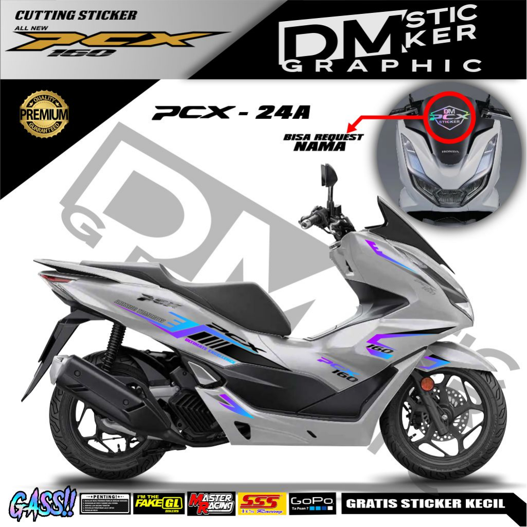 Jual STRIPING PCX 160 TRANSFRAN SIMPLE KEREN KODE PCX-024 | Shopee ...