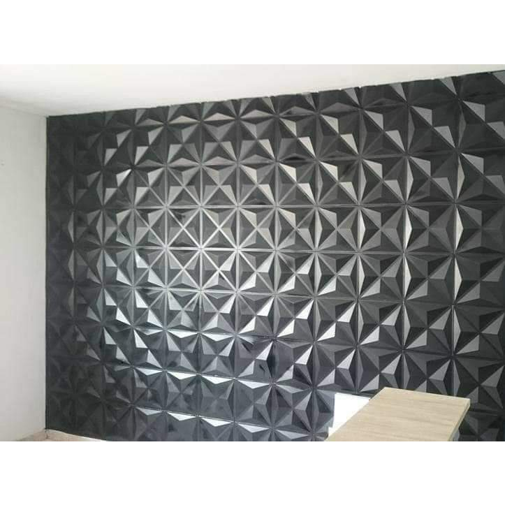 Jual wal panel 3D beton/Roster tempel dinding/dekorasi dinding(50×50 ...