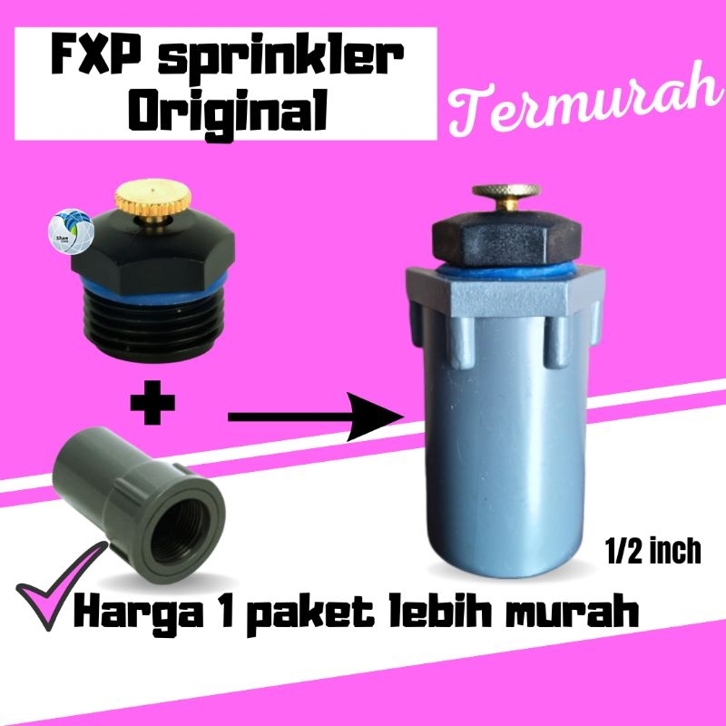 Jual Sprinkler Adjustable Springkler FXP Sprinkle Taman Pertanian ...