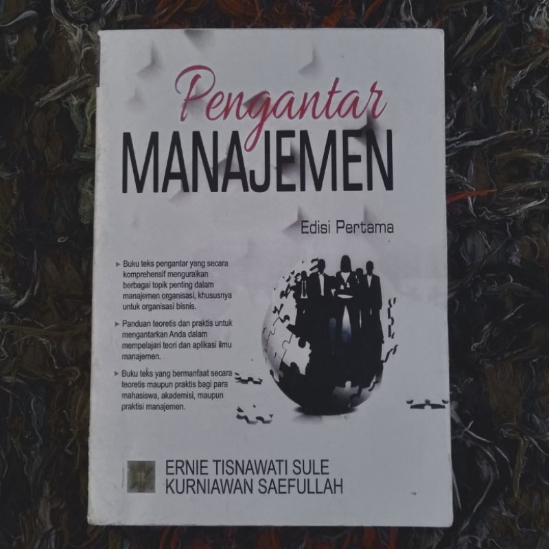 Jual Pengantar Manajemen Edisi Pertama by Ernie Tisnawati Sule dan ...