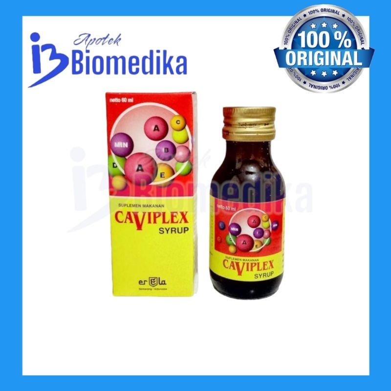 Jual CAVIPLEX SIRUP 60 ML vitamin | Shopee Indonesia