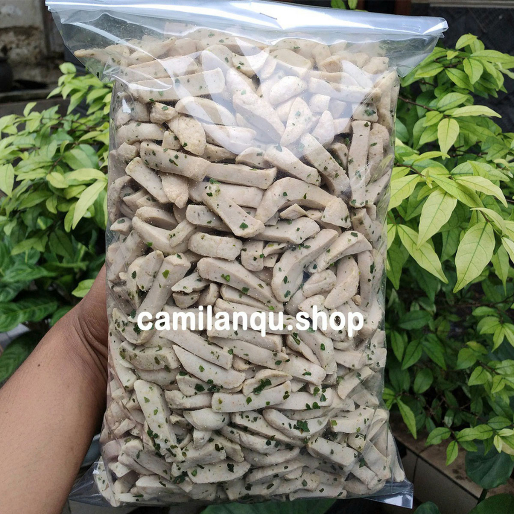 Jual Basreng Sultan Bandung 1KG Viral Original Daun Jeruk 1KG Asin ...