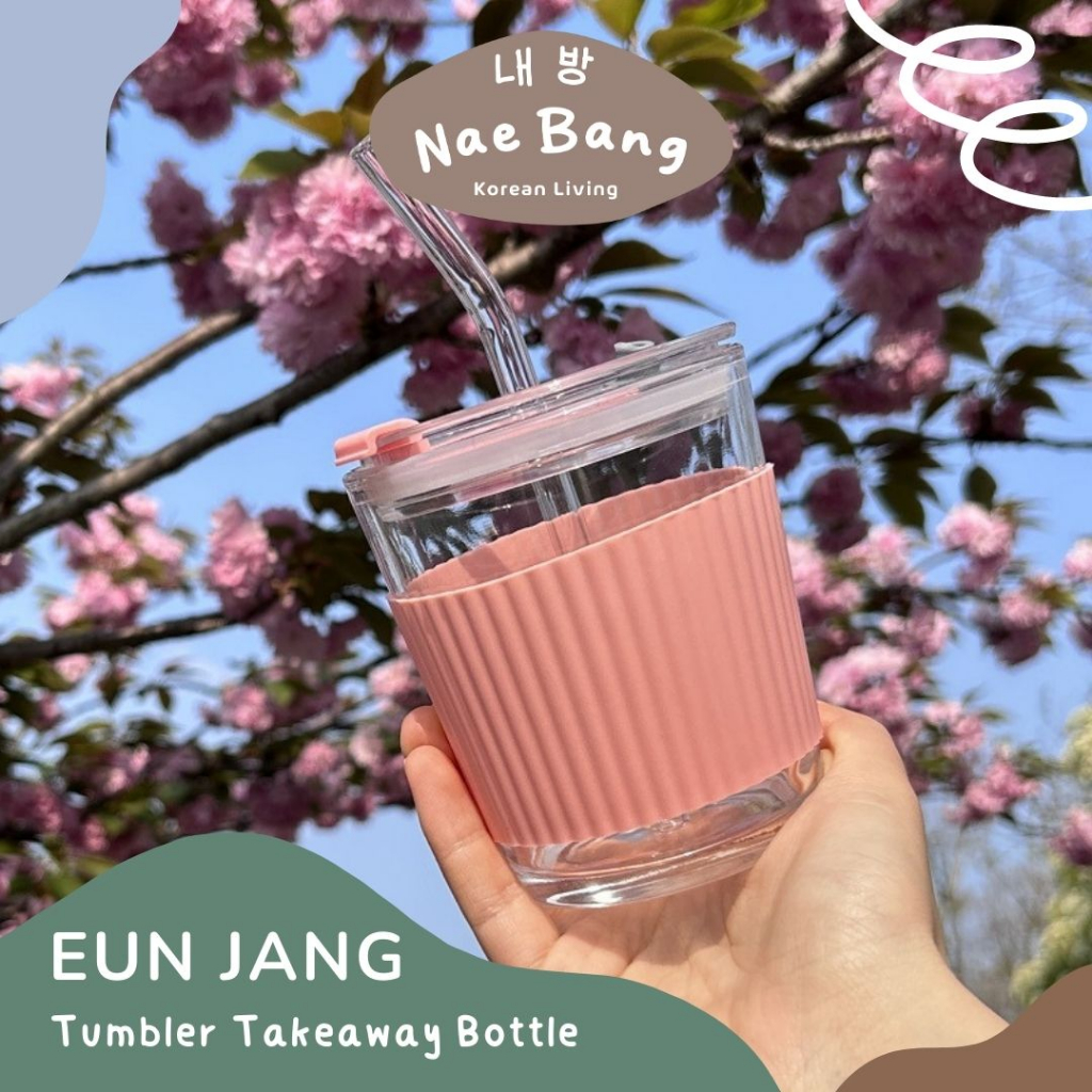 Jual 【NAE BANG】EUN JANG Cangkir Kopi Dan Teh Estetis Botol Air Takeaway ...
