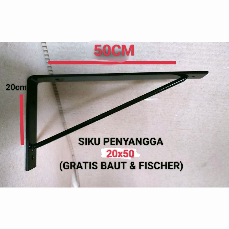 Jual RAK BESI PENYANGGA TEMPEL DINDING (SIKU AMBALAN TEMPEL DINDING ...
