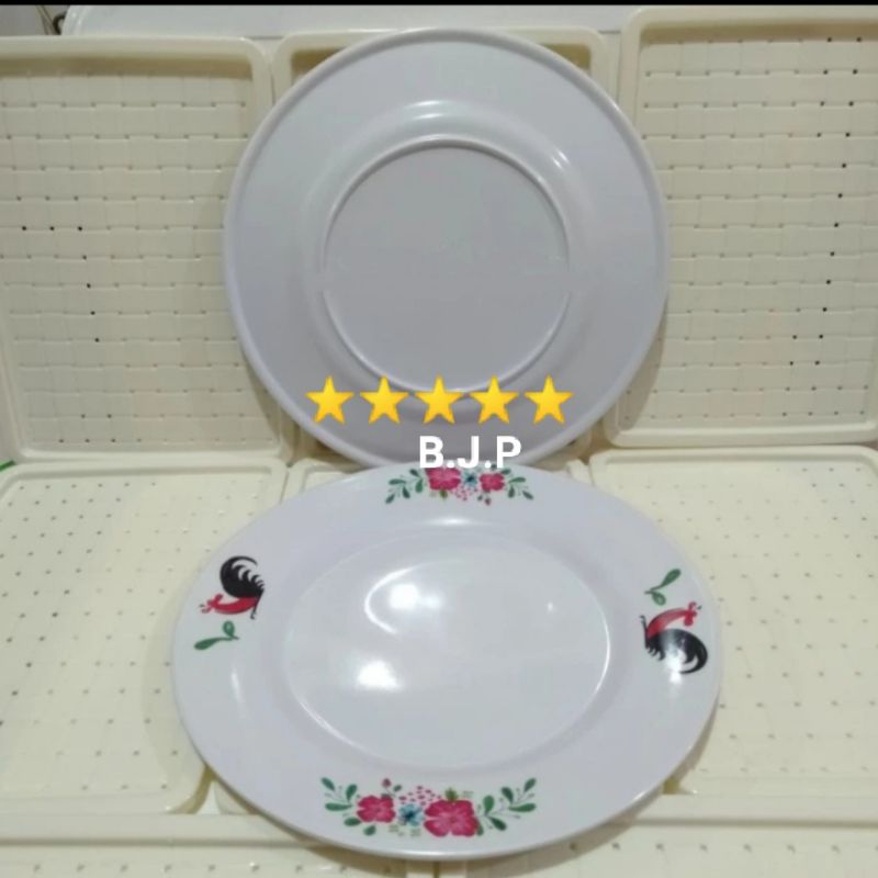 Jual Piring Ceper Melamin 10 inch / Piring Makan Melamin | Shopee Indonesia