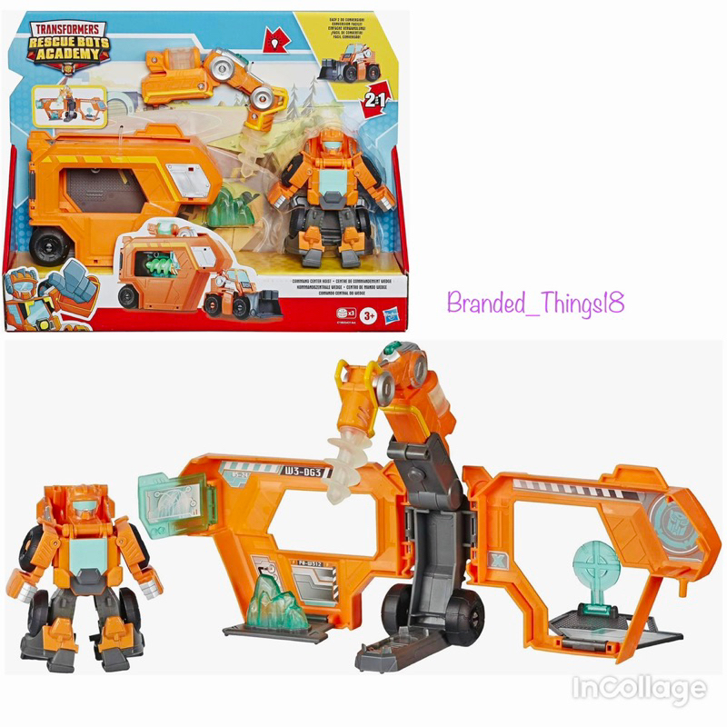 Jual Transformers Rescue Bots Academy Command Center Hoist Tractor ...