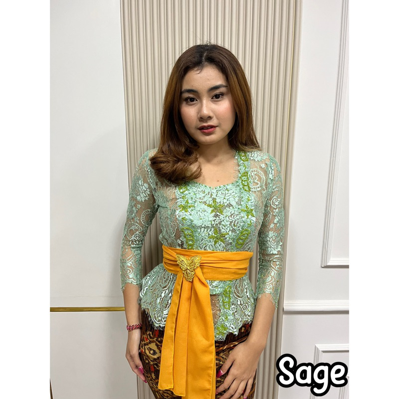 Jual Cinta Kebaya Bali Jadi Langsung Payet Metalik Glossy Atasan Kebaya Saja Shopee Indonesia